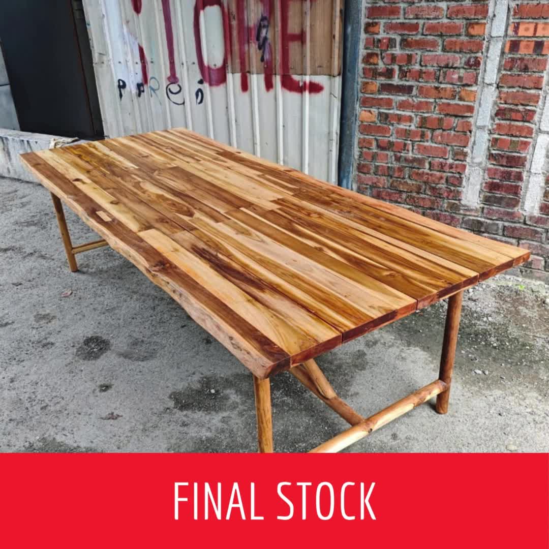 Petani Dining Table - display unit (270cm) – Rockwood Furniture KL Sdn Bhd