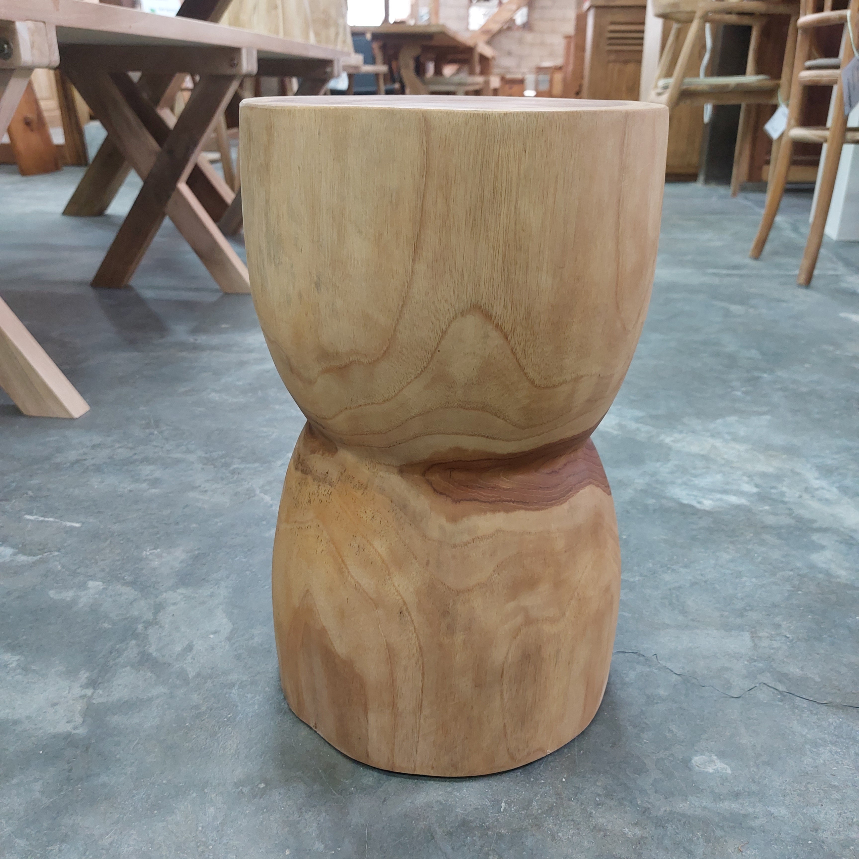 Hourglass Stool/Plinth – Rockwood Furniture KL Sdn Bhd