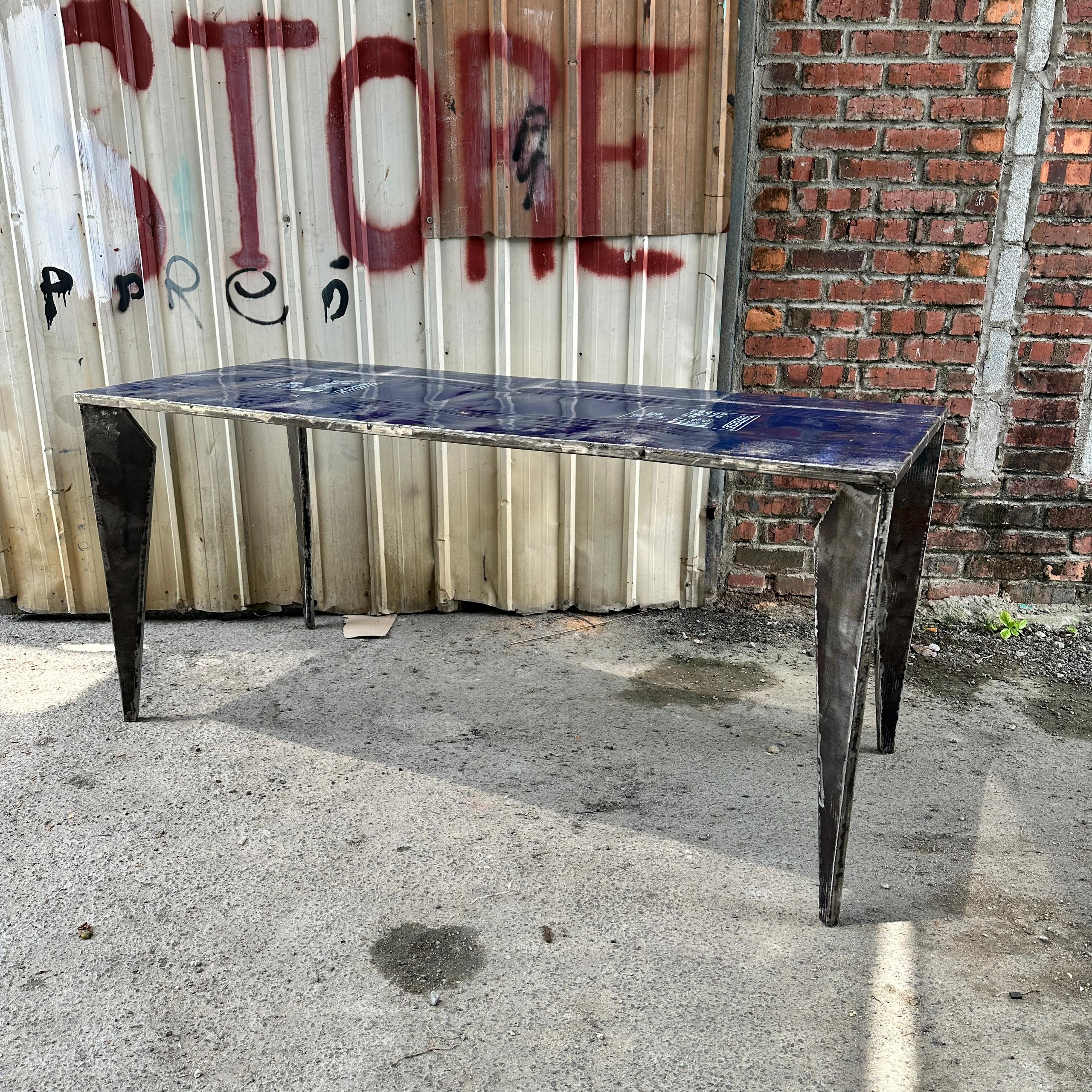 Oil Barrel Desk Type #4 – Rockwood Furniture KL Sdn Bhd