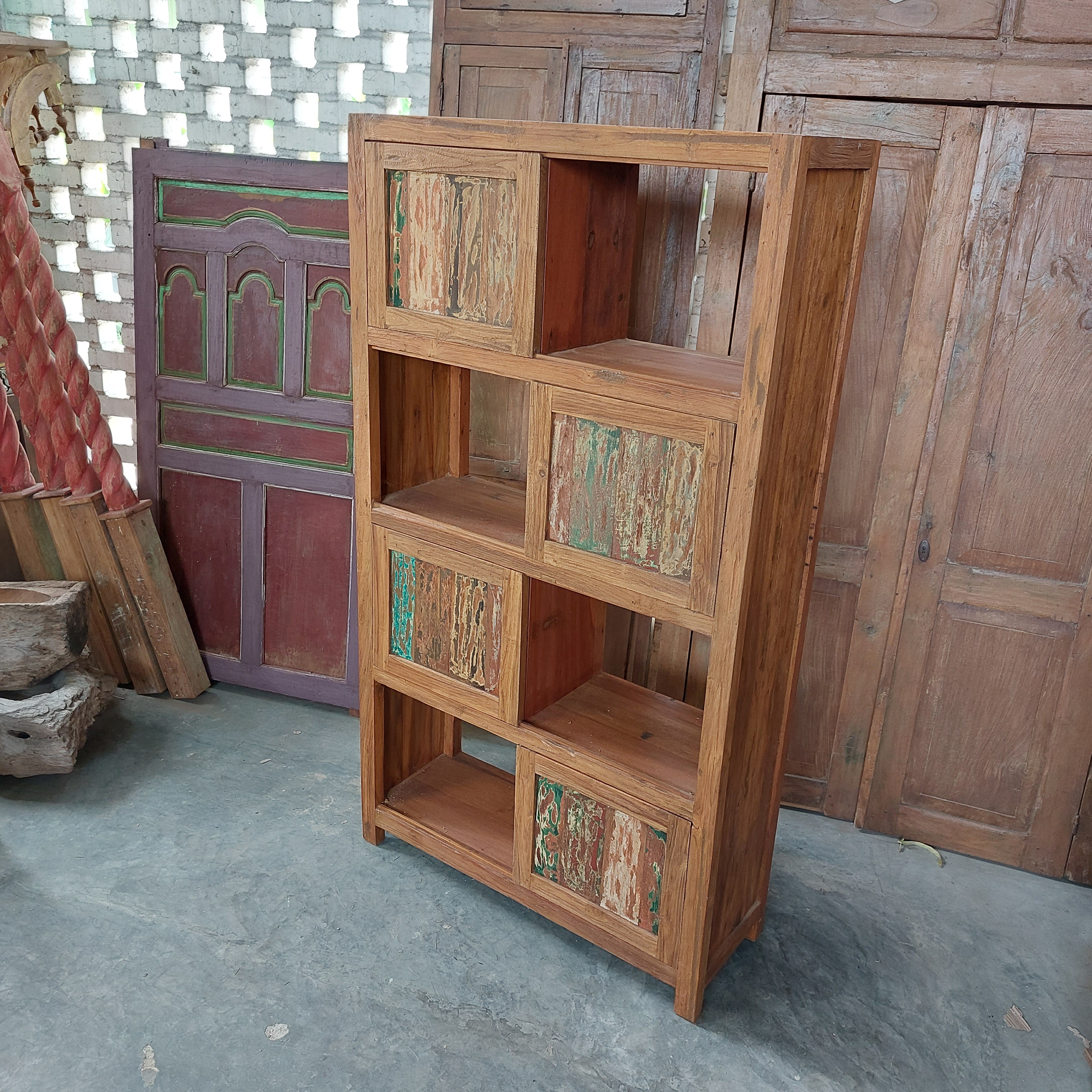 Rustic Shelf Unit (100Wx180H) – Rockwood Furniture KL Sdn Bhd