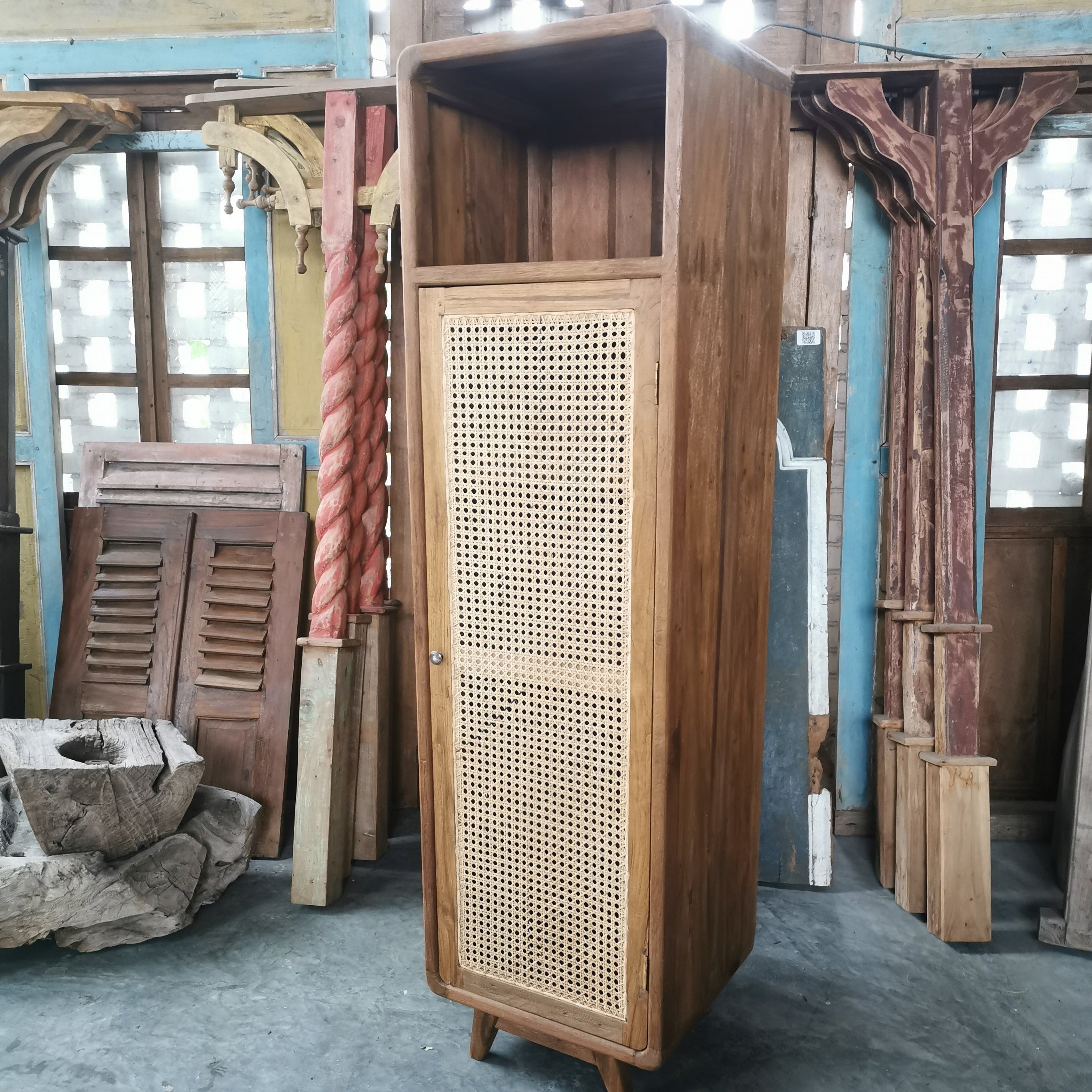 Rustic Tallboy (180cm) Type 2 – Rockwood Furniture KL Sdn Bhd